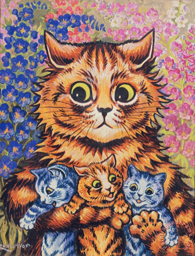 Louis Wain: El Artista que Humanizó a los Gatos – WO Orons Art