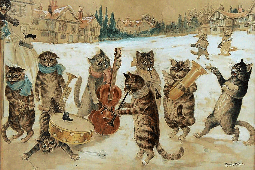 Louis Wain: El Artista que Humanizó a los Gatos – WO Orons Art